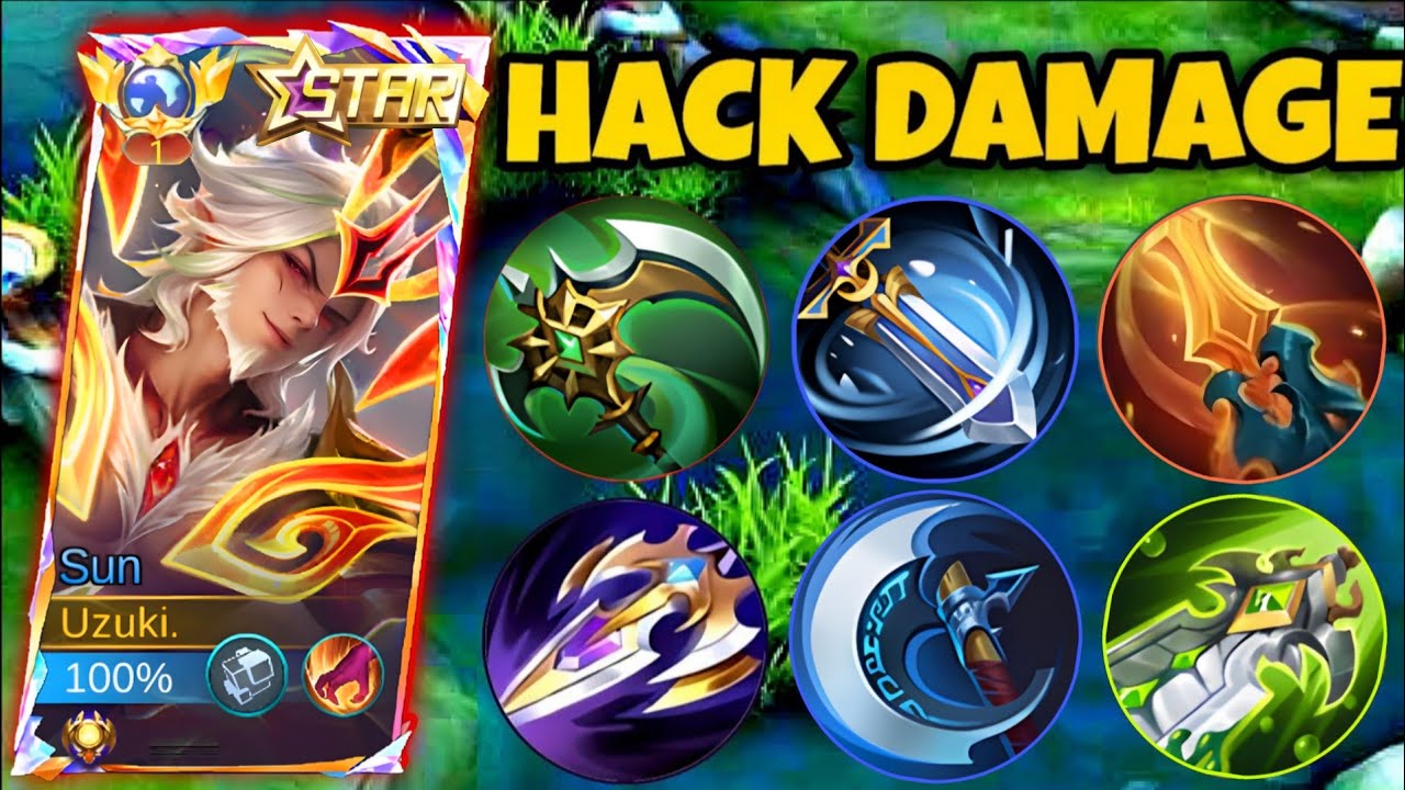 NEW SUN MULTIPLE HACK DAMAGE BUT CANNOT BE COUNTER W/ NEW BUILD AND ...