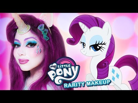 My Little Pony - RARITY Makeup TRANSFORMATION! | Charisma Star