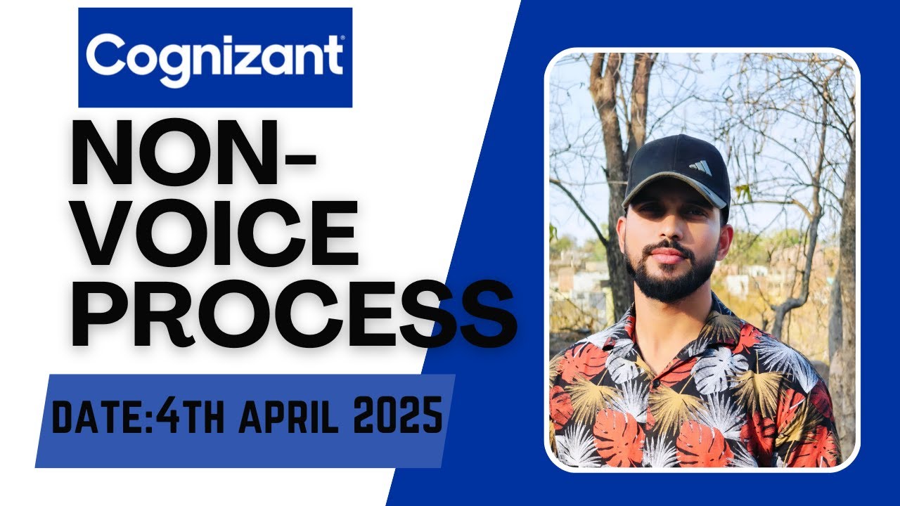 Cognizant Non-Voice process Job | Chat Support | Easy Job | Walk-in ...