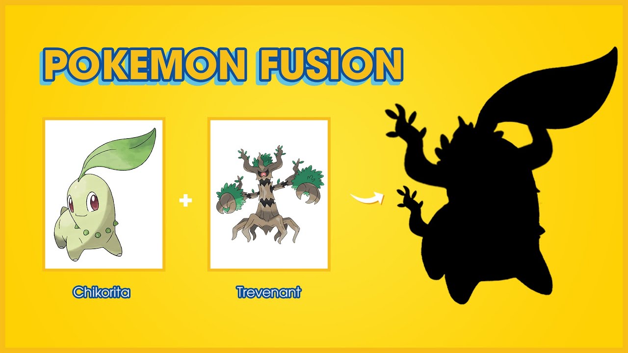 Pokemon Fusion | Chikorita + Trevenant | pokemon infinite fusion - YouTube