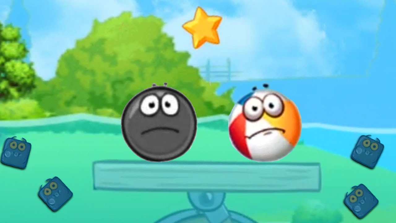 Red Ball 4 - Sad Ball Friend vs Black Ball in Hills-Forest - YouTube