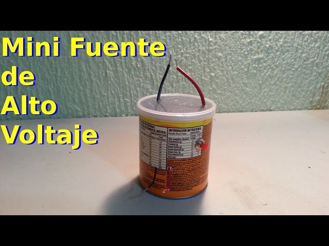 Generador De Alto Voltaje Casero Generador De Alto Voltaje 400KV Chipa