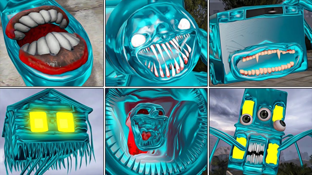 ALL DIAMOND MONSTER ALL BATTLE MONSTER TREVOR HENDERSON in Garry's Mod ...