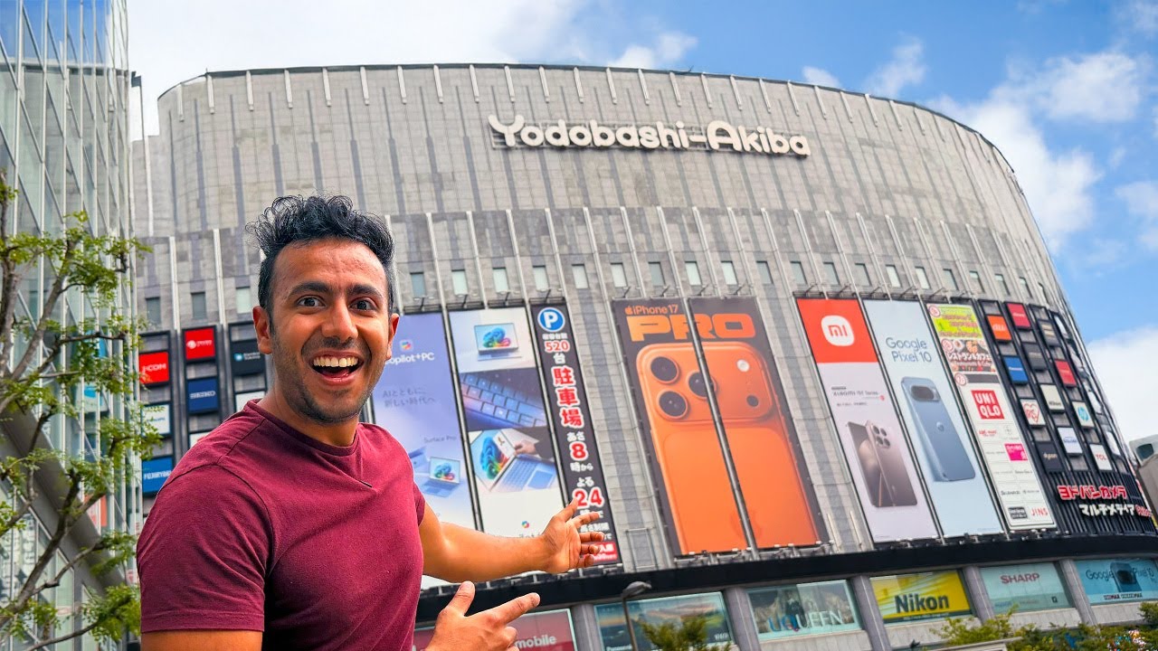 Inside Japan's LARGEST Tech Store! (iPhone & Nintendo Hype) - YouTube