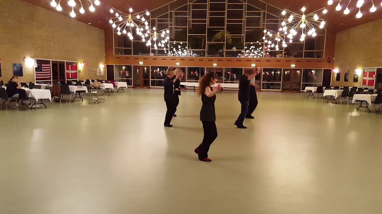 Light up the world line dance - YouTube