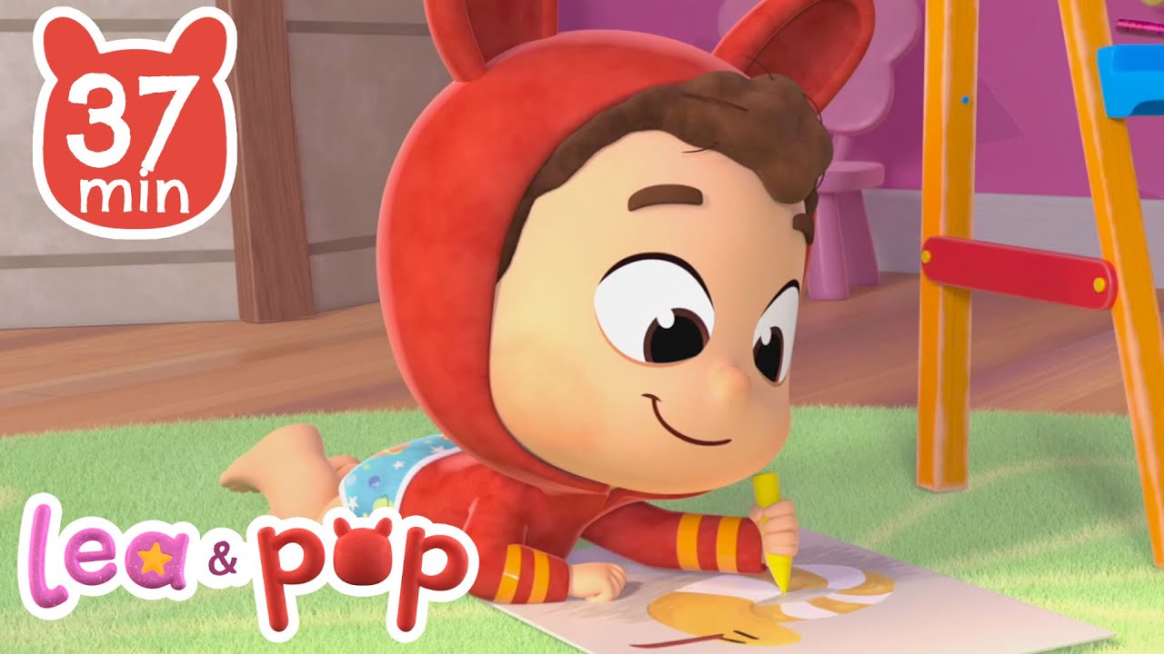 Canta la canción de dibujar con Lea y Pop - Canciones infantiles de Lea ...