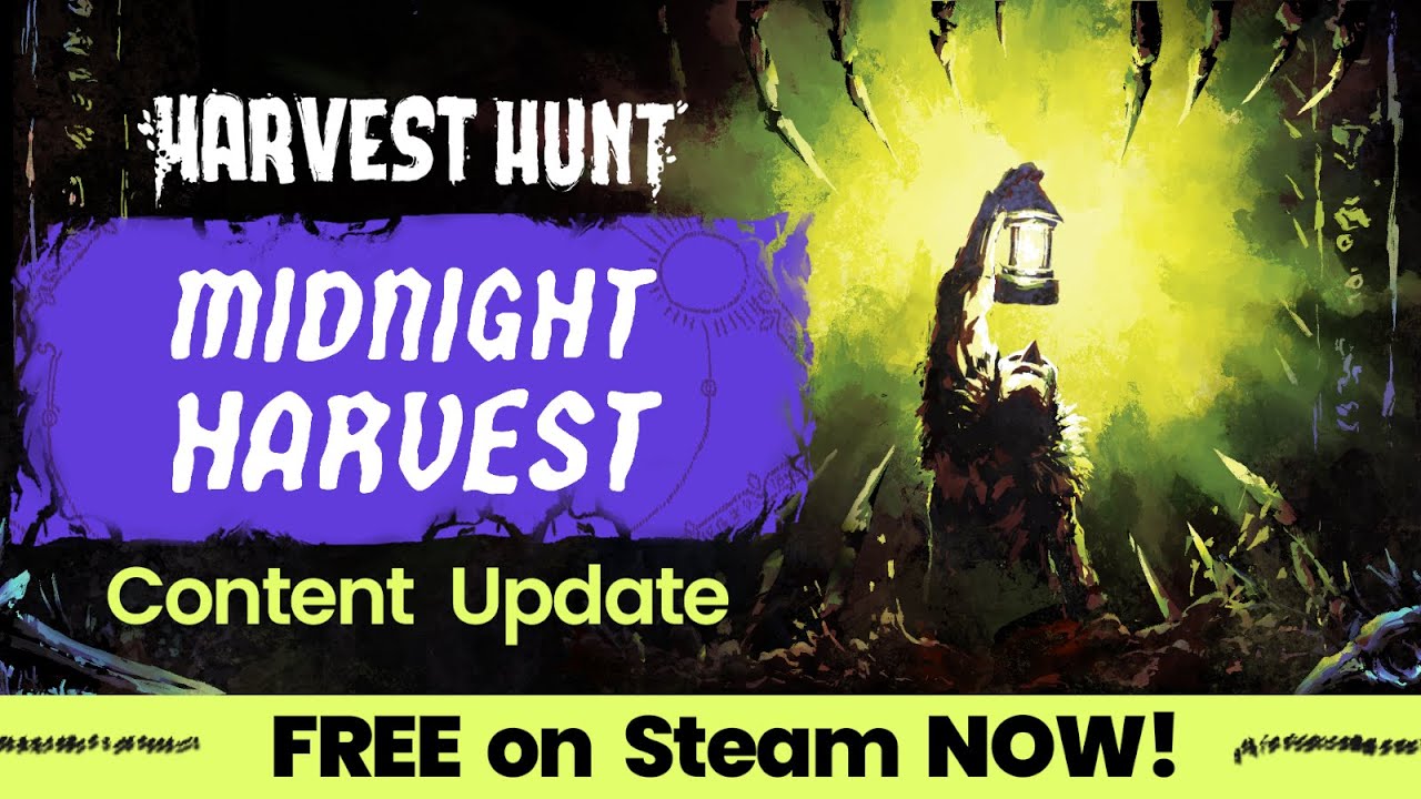 Harvest Hunt - Midnight Harvest DLC Trailer OUT NOW - YouTube