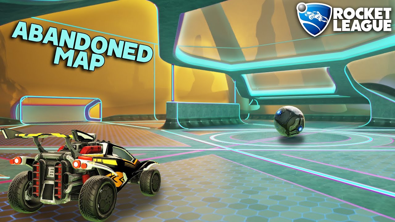 This Rocket League map was ABANDONED... so I finished it - YouTube