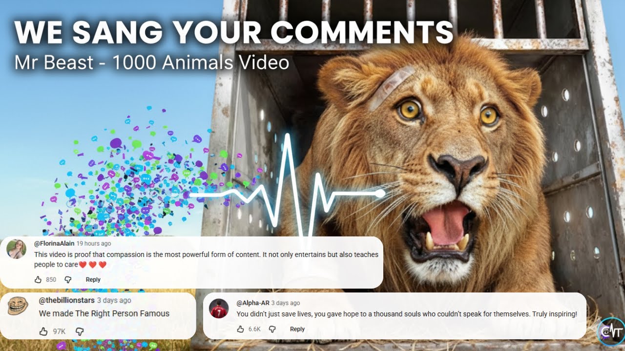 Mr. Beast Animal Video Comments: "Rewriting Humanity" Song (The Comment ...