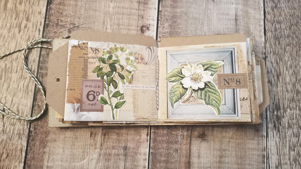 Junk Mail Journal Series ~ Final Page Spreads - Part 12 - Envelope ...