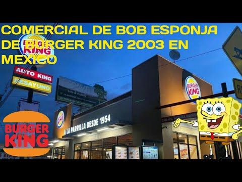 encontrado comercial de bob esponja de burger king 2003 español latino