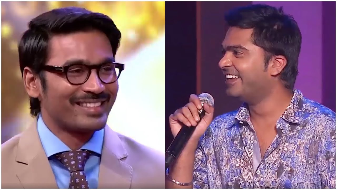 Simbu Shares His Friendly Relationship With Dhanush In South Awards ...