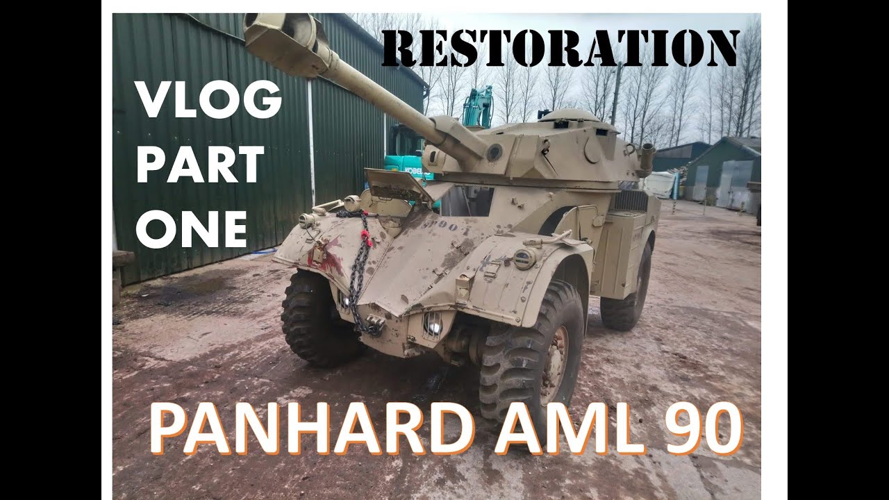 Restoration of a Panhard AML90, part 1 - YouTube