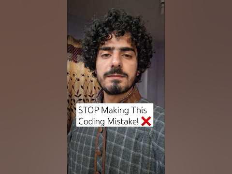 Small coding mistakes that waste your time! 🧑‍💻 #CodingTips #Debugging #Coding #Programming # ...