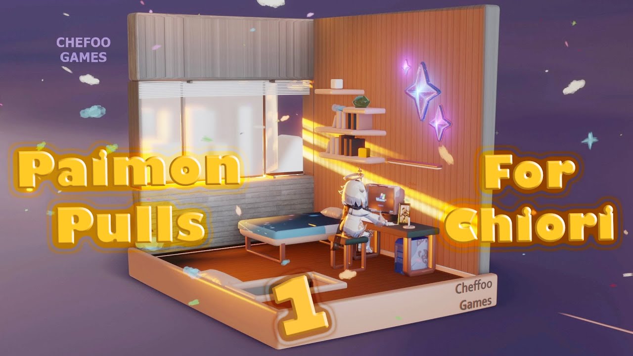 Paimon wishes for Chiori (PART 1/2 ) / Animation / Done in Blender ...