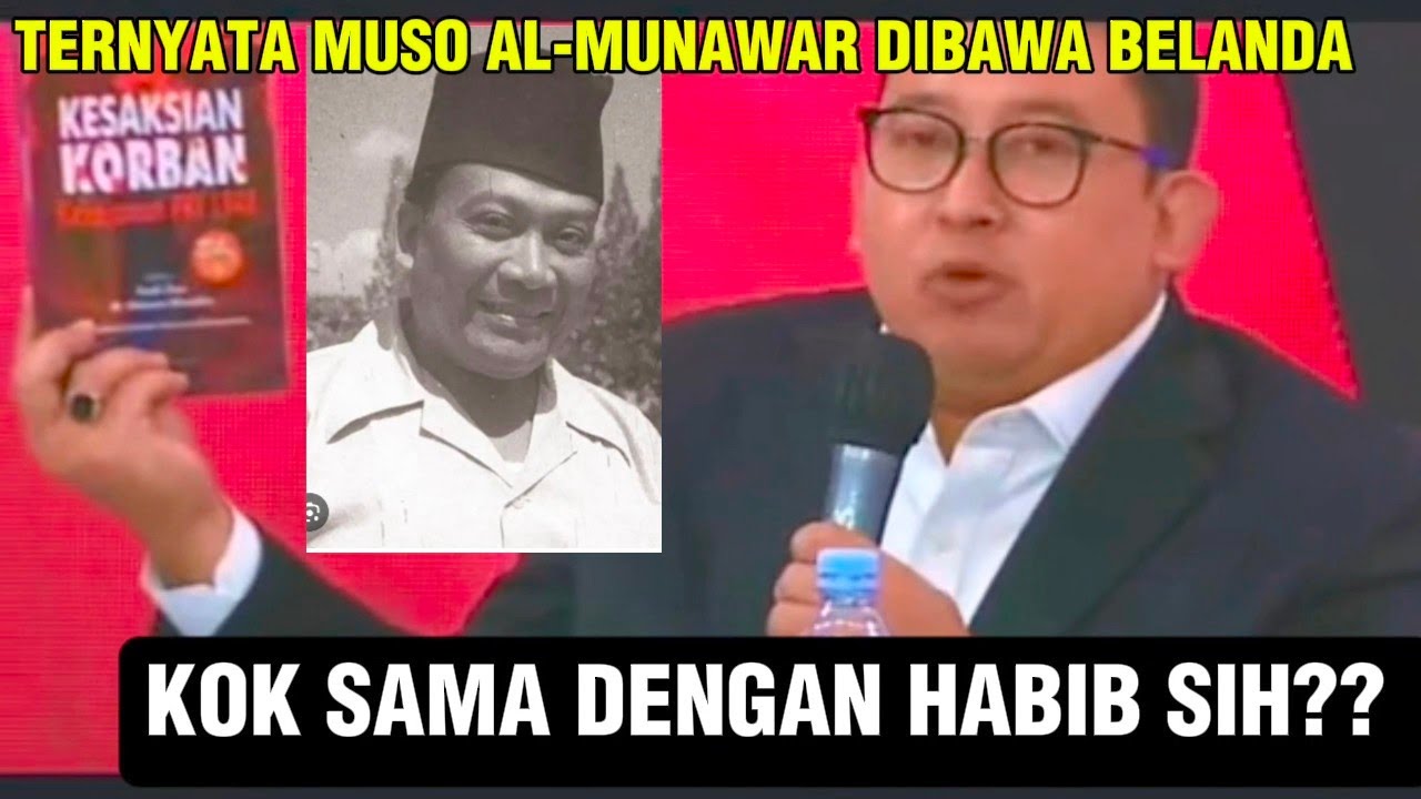 TERNYATA MUSO AL-MUNAWAR DIBAWA BELANDA!! SEMAKIN JELAS SIAPA MEREKA ...