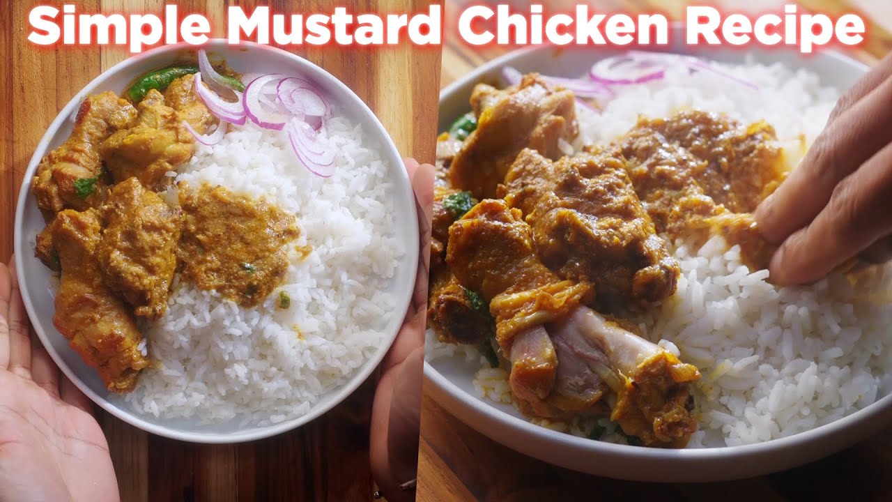 Mouthwatering Mustard Chicken Recipe | Simple Ingredients Easy To Make ...