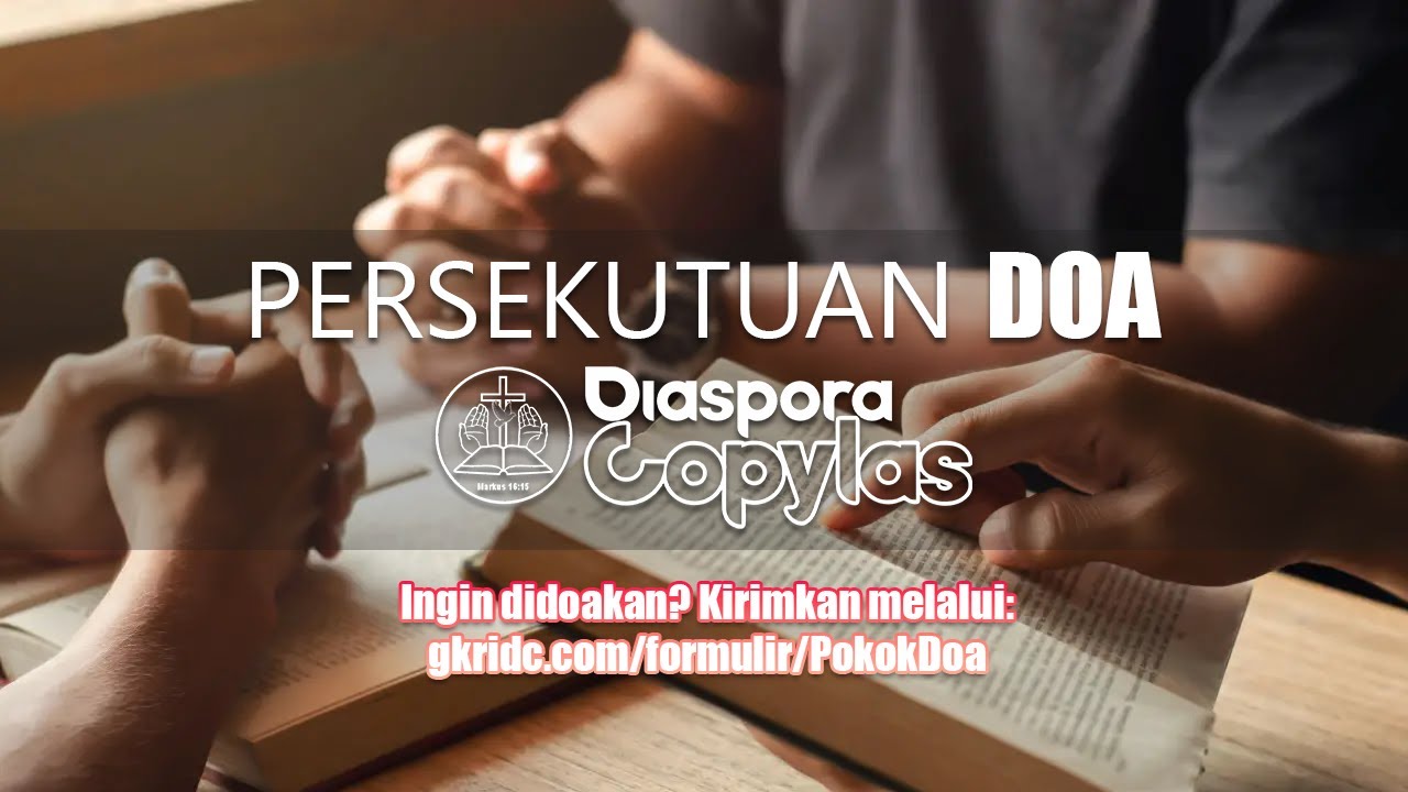 PERSEKUTUAN DOA DC - YouTube