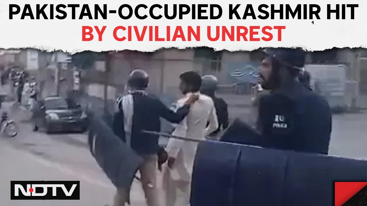 PoK Protests | Pakistan-Occupied Kashmir Hit By Civilian Unrest - YouTube