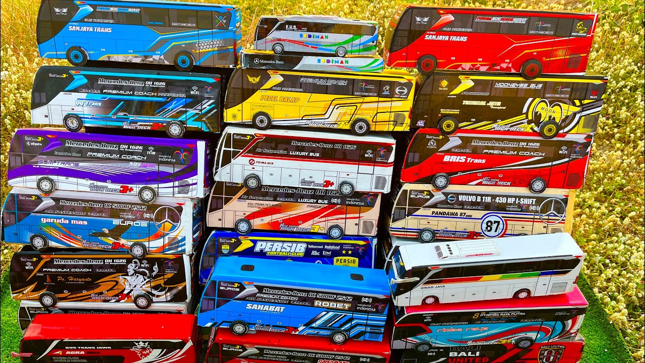 DUET SANJAYA TRANS ALBINO DAN AVATAR, bus pecel balap, bus mooneyes ...