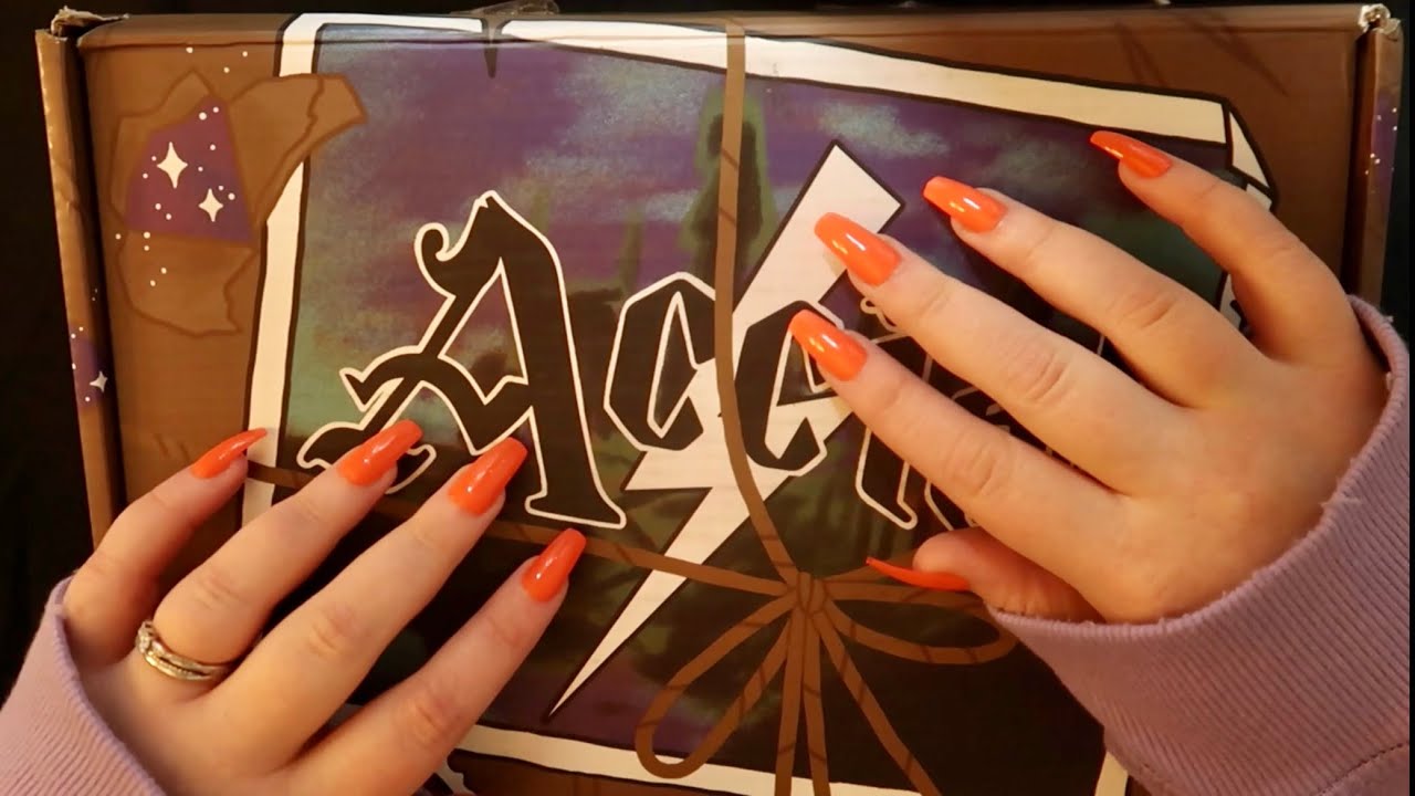 ASMR Accio/Magic, Delivered Unboxing [Tapping, Fabric Sounds, Whisper ...