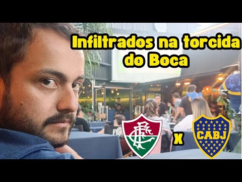 BRASILEIROS EM UM BAR DA TORCIDA DO BOCA NA FINAL DA LIBERTADORES ...