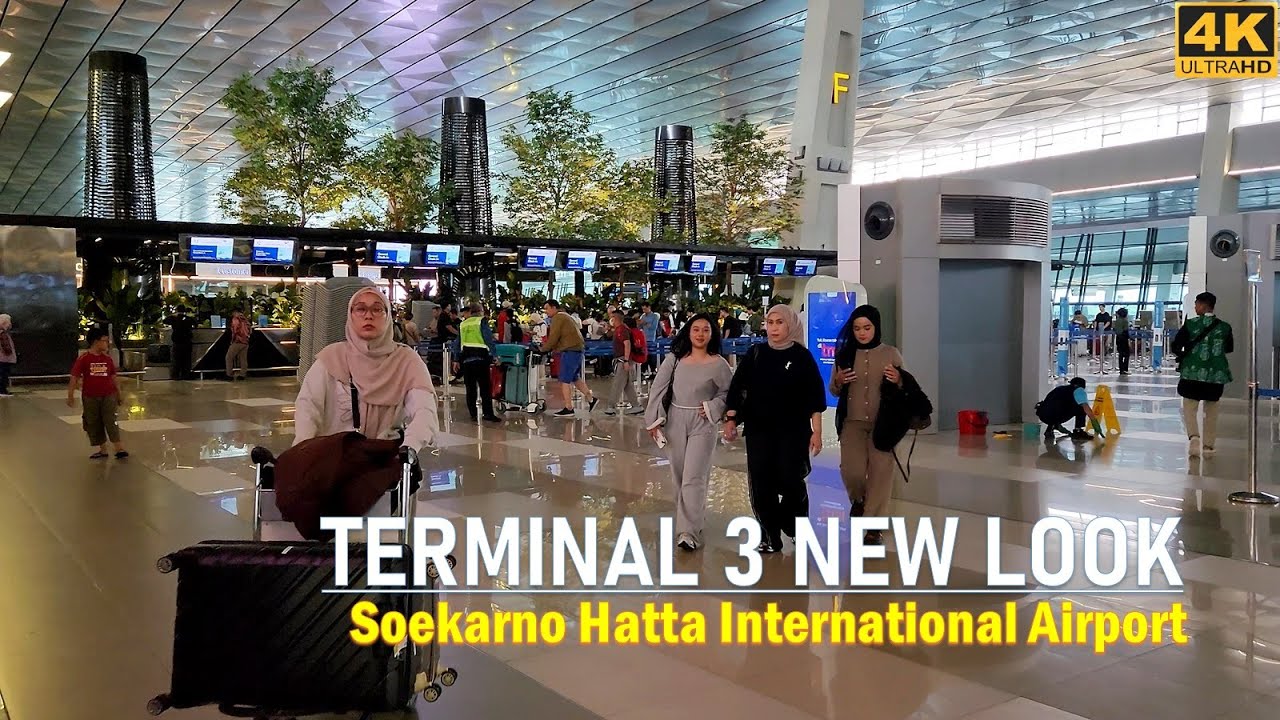 Terminal 3 Soekarno Hatta Int'l Airport Wajah baru T3 Bandara ...