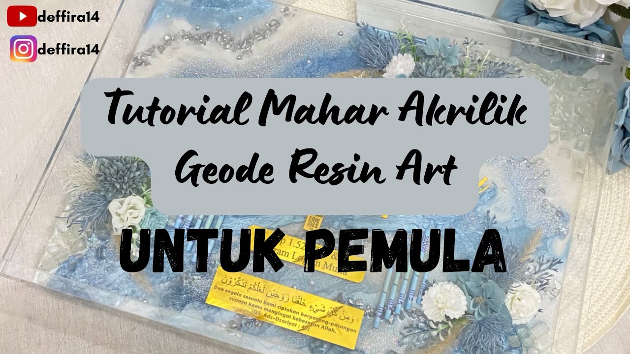 Tutorial Mahar Resin Untuk Pemula | GAMPANG BANGET, Dijamin langsung ...