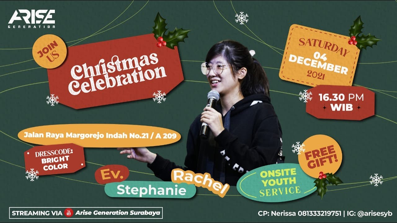 Ev. Stephanie Rachel- CHRISTMAS - YouTube