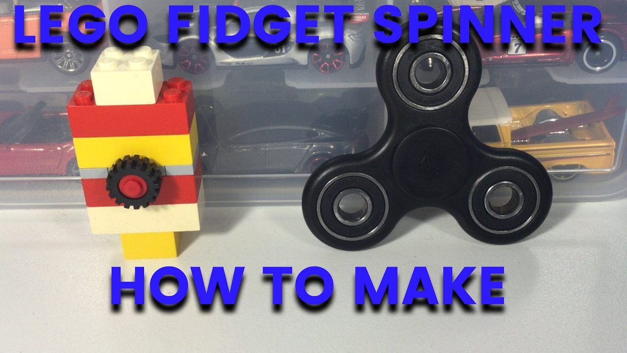 How To Make A Lego Fidget Spinner (super easy) - YouTube