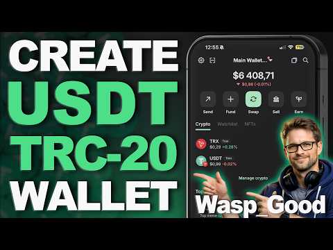 How Create USDT Wallet / How Send or Receive USDT / TRC20 TRX Tron Network