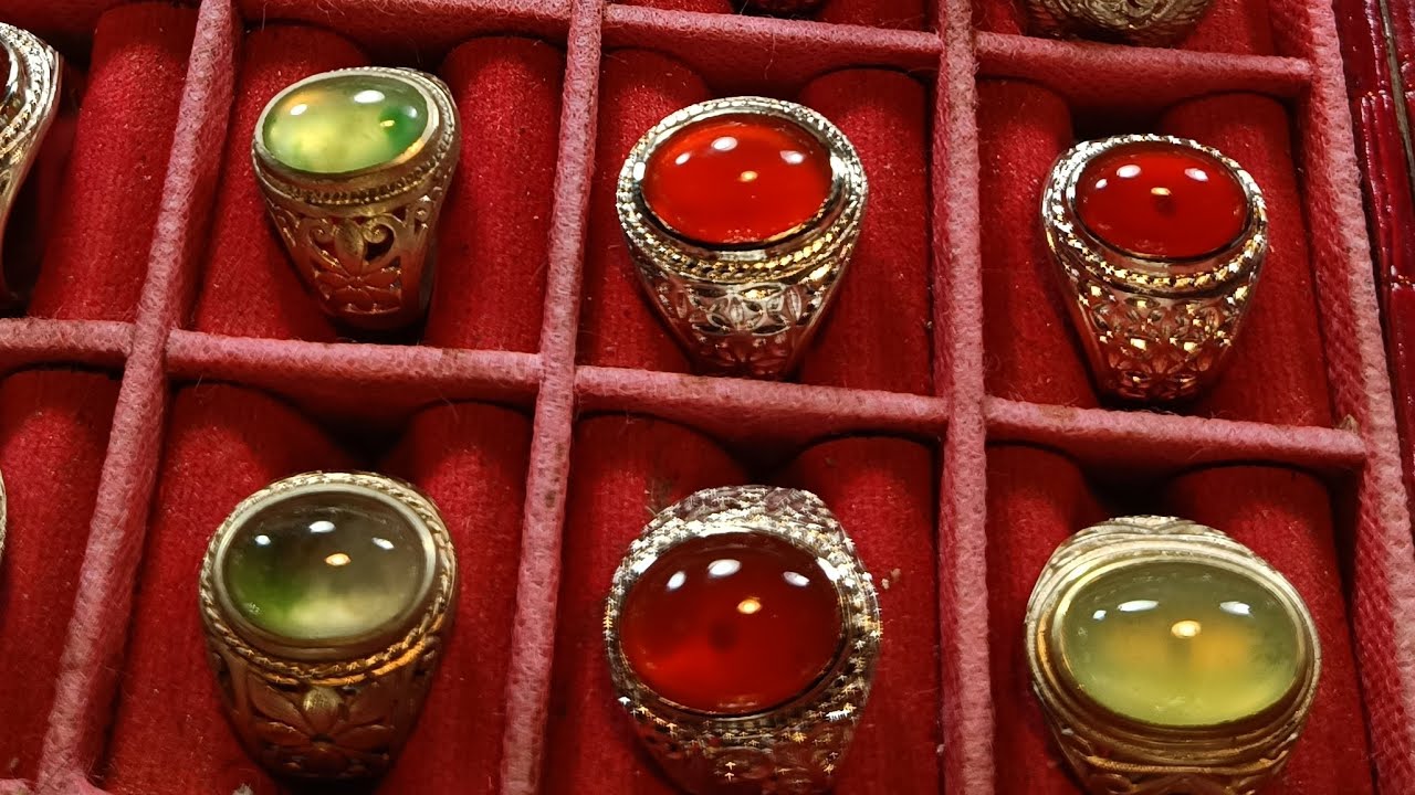 CINCIN GIOK || BATU AKIK || BATU IDOCRASE ACEH || STONE RING || GEMS ...