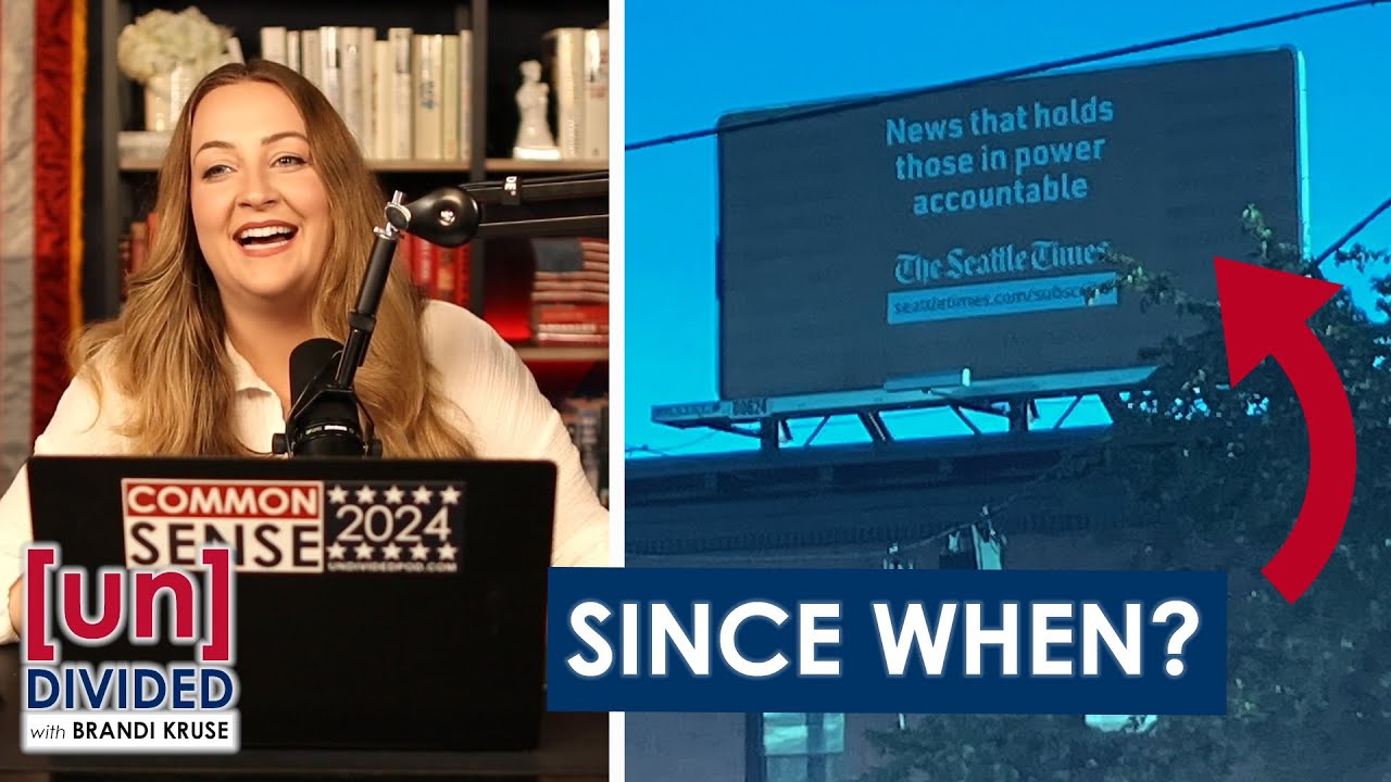 Seattle Times billboard is the funniest thing you will see today - YouTube