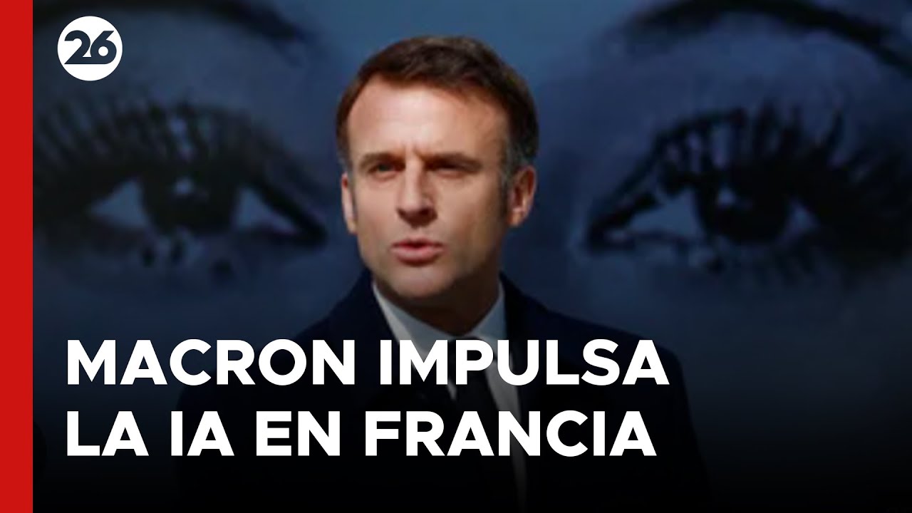 Macron promueve la inteligencia artificial impulsada por electricidad ...