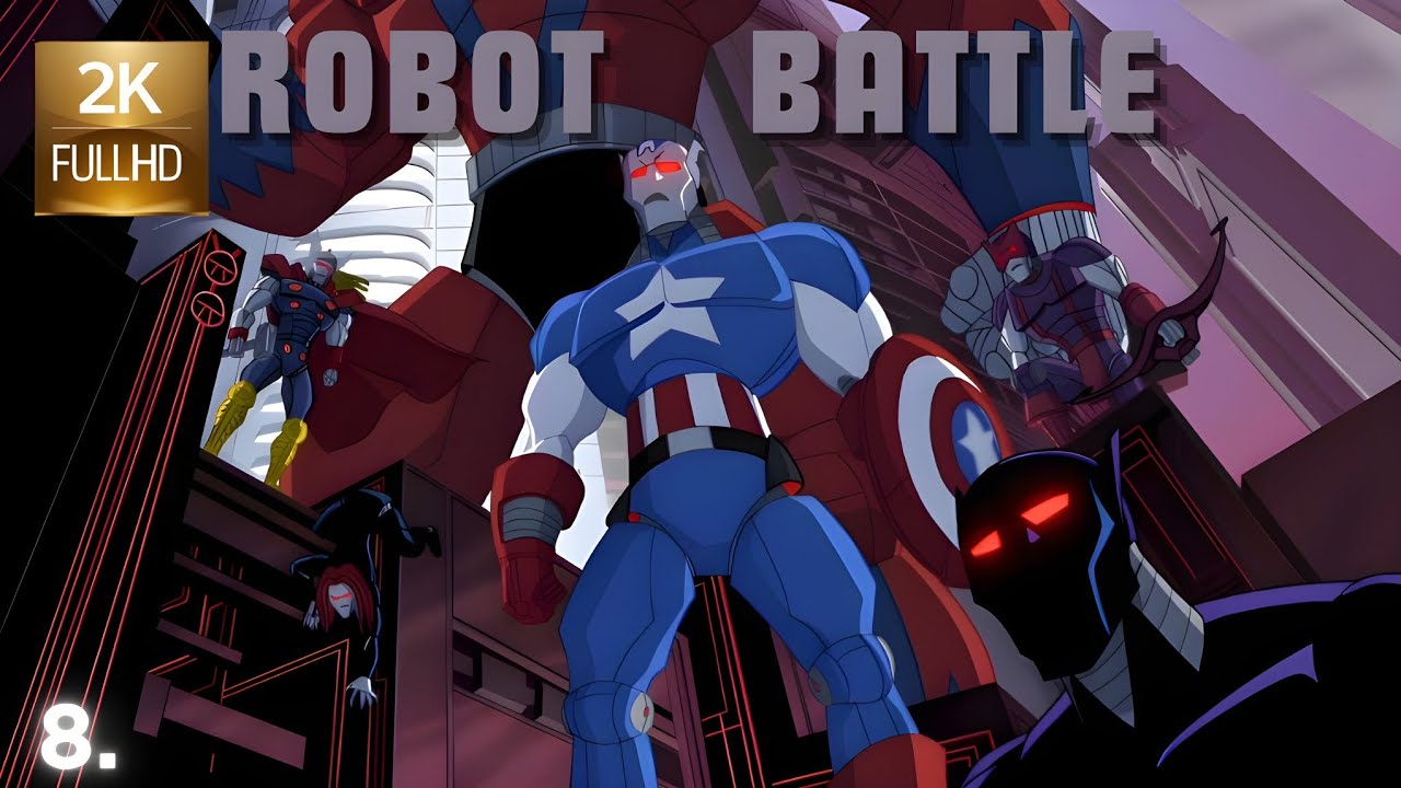 Kid Avengers vs Ultron's Iron Avengers | Next Avengers Heroes Of ...