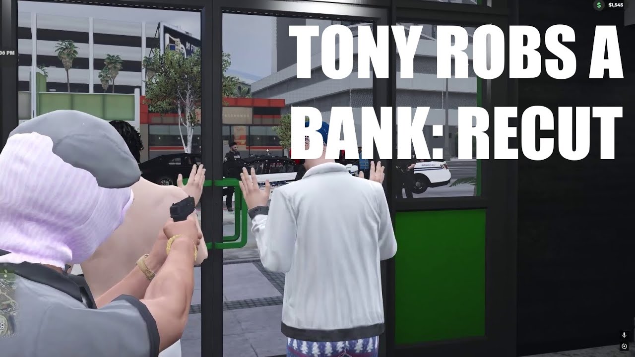 Tony Robs A Bank: RECUT (Valley RP) - YouTube