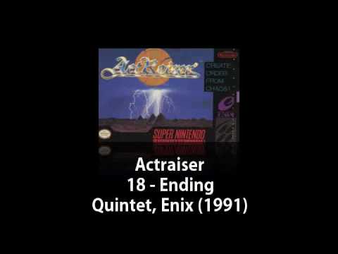 SNES - Actraiser - 18 - Ending - YouTube