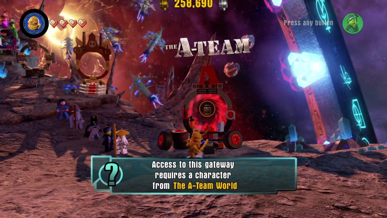 LEGO® DIMENSIONS year 2 the shard tour - YouTube