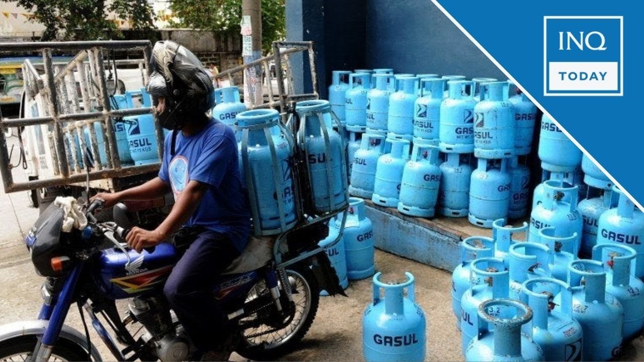 LPG prices up by P3.30 per 11-kg tank | INQToday - YouTube