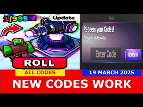 *NEW UPDATE CODES* Tower Defense RNG ROBLOX | ALL CODES - YouTube