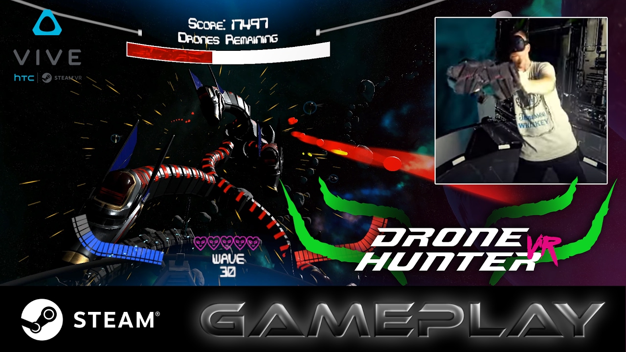 Drone Hunter VR - Official Alpha Gameplay (2016) - YouTube