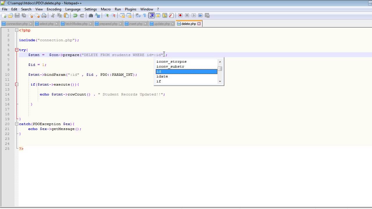 Lecture 12 : Delete Student by ID - YouTube