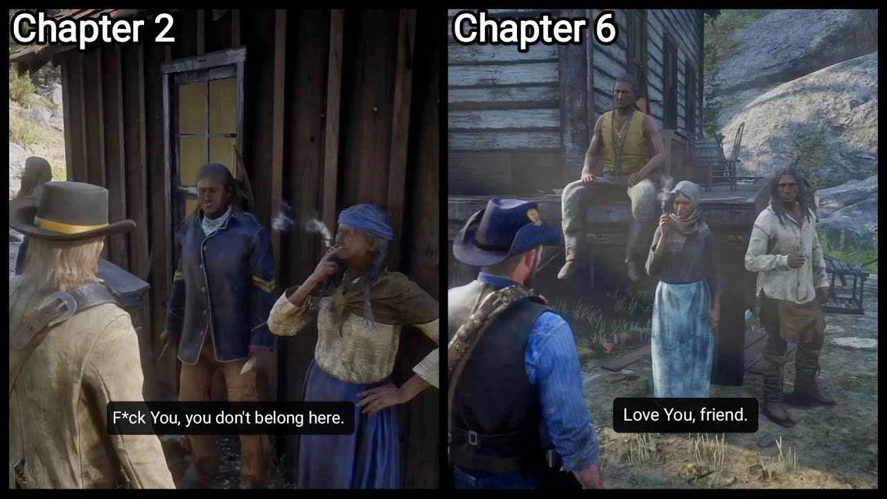 What Happens If You Visit Wapiti Reservation In Chapter 2 vs Chapter 6 ...