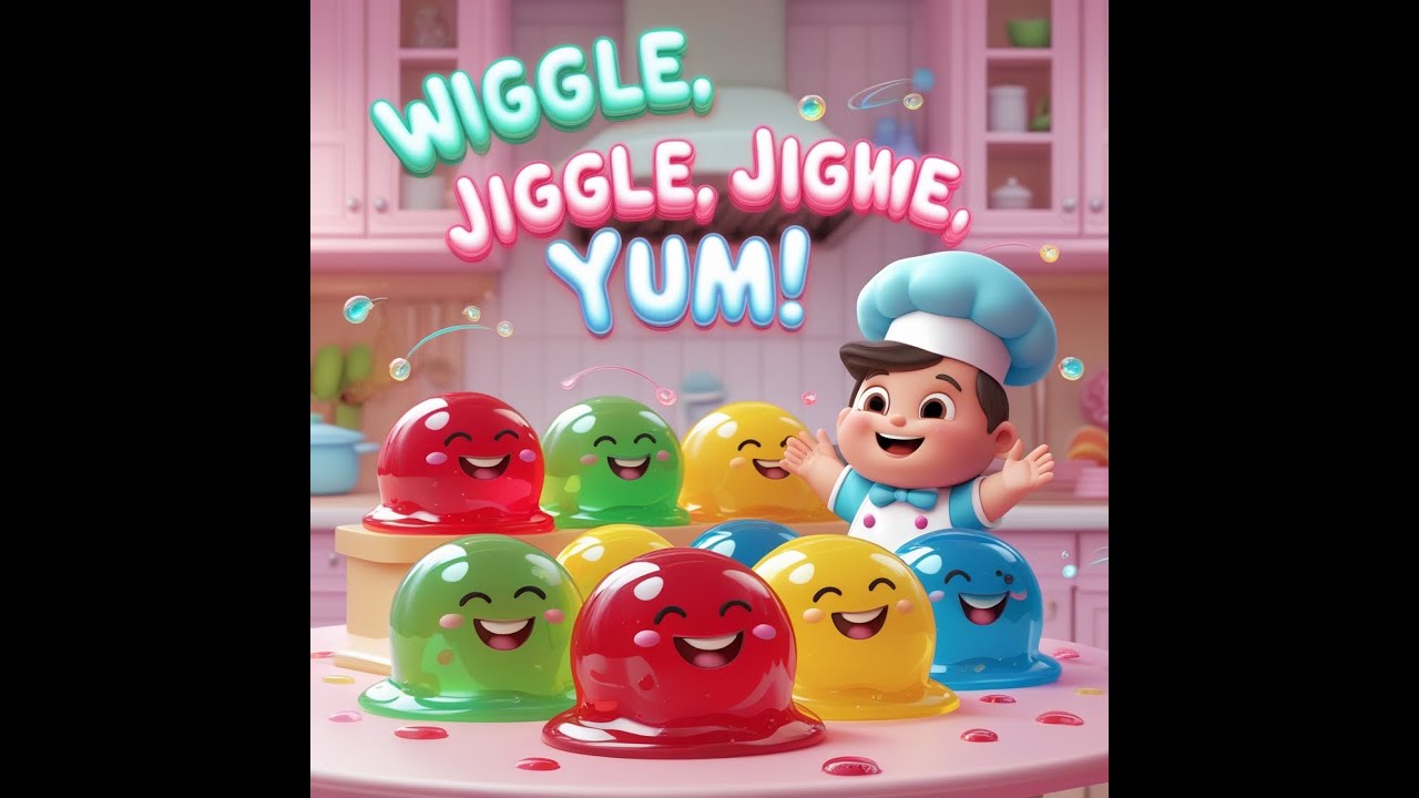 Jelly Bounce! A Sweet & Fun Song 🍭| Jelly Wobble Party – Kids Song! 🎉🍬 ...