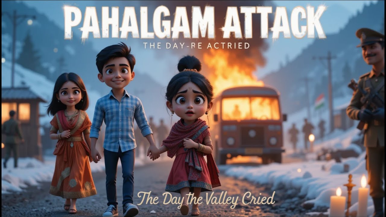 "Pahalgam Attack | The Day the Valley Cried | Heartbreaking Animated ...