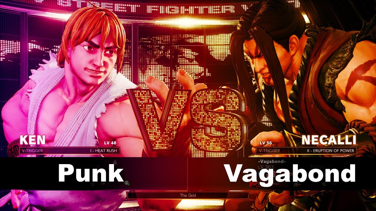 SFV AE Punk (Ken) vs Vagabond (Necalli) - YouTube