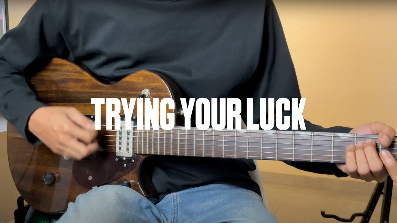 Trying Your Luck - The Strokes Guitar Cover - YouTube