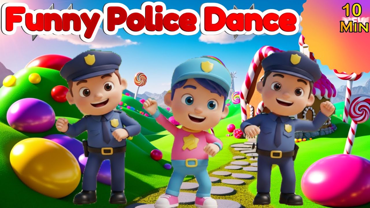 Police Dance with Danny Go! @LittleMarvelsE-Learning Kids Songs ...