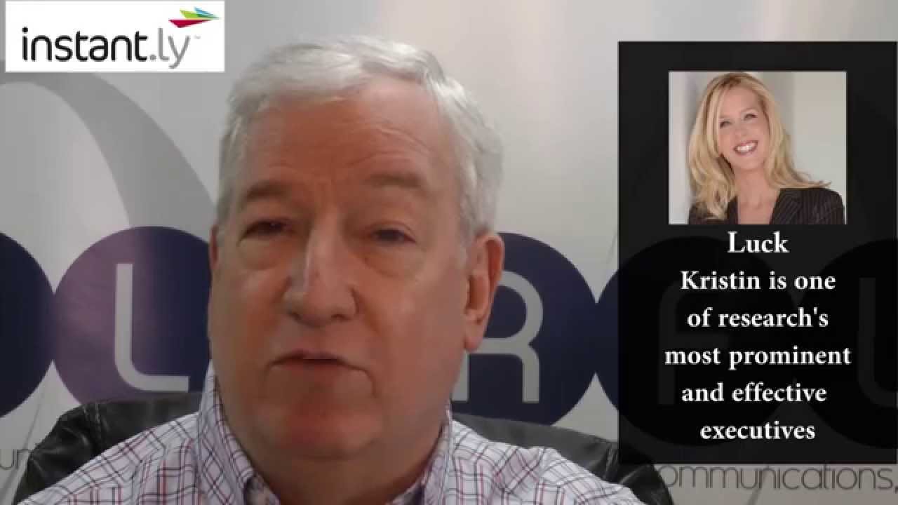 Kristin Luck's future? Unilever's new "Insights" attitude. (RBDR 1.13. ...