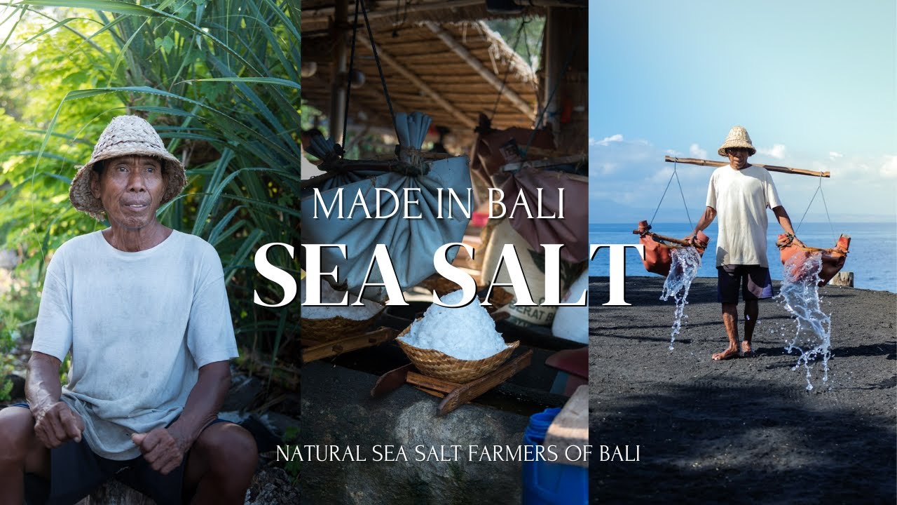 Bali Sea Salt - How is it Made? | Amazing Traditional Method of Salt ...